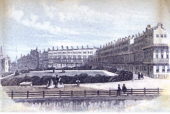 Albion Place East Cliff Ramsgate in the Early 1800’s